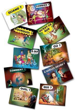 French QuestionWord Posters – CPLI (Command Performance Books)